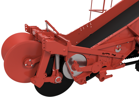 Selbstfahrender Roder